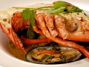 Humr zapečený s omáčkou Mornay a mušlemi — Kluci v akci — Česká televize