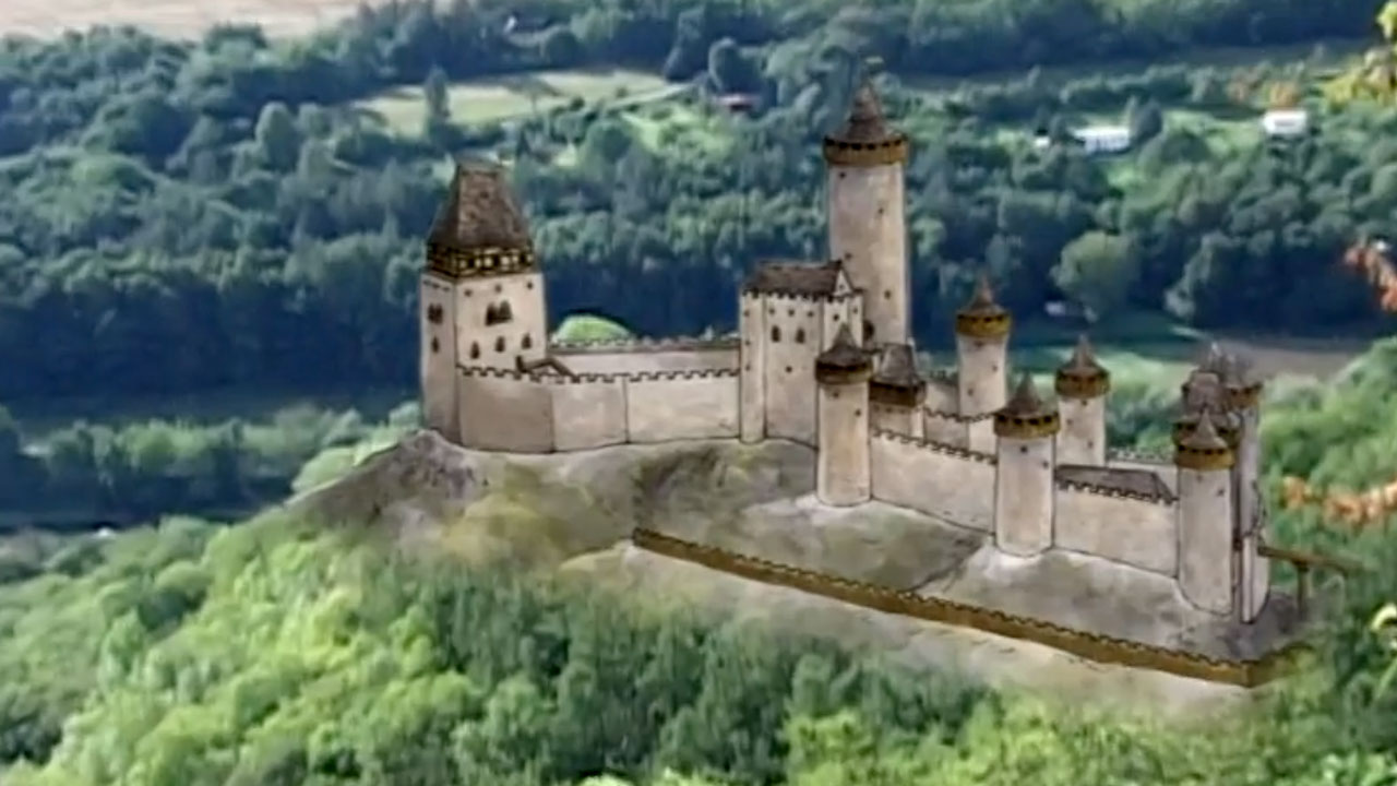 Mapa navštívených hradů — Štíty království českého — Česká televize